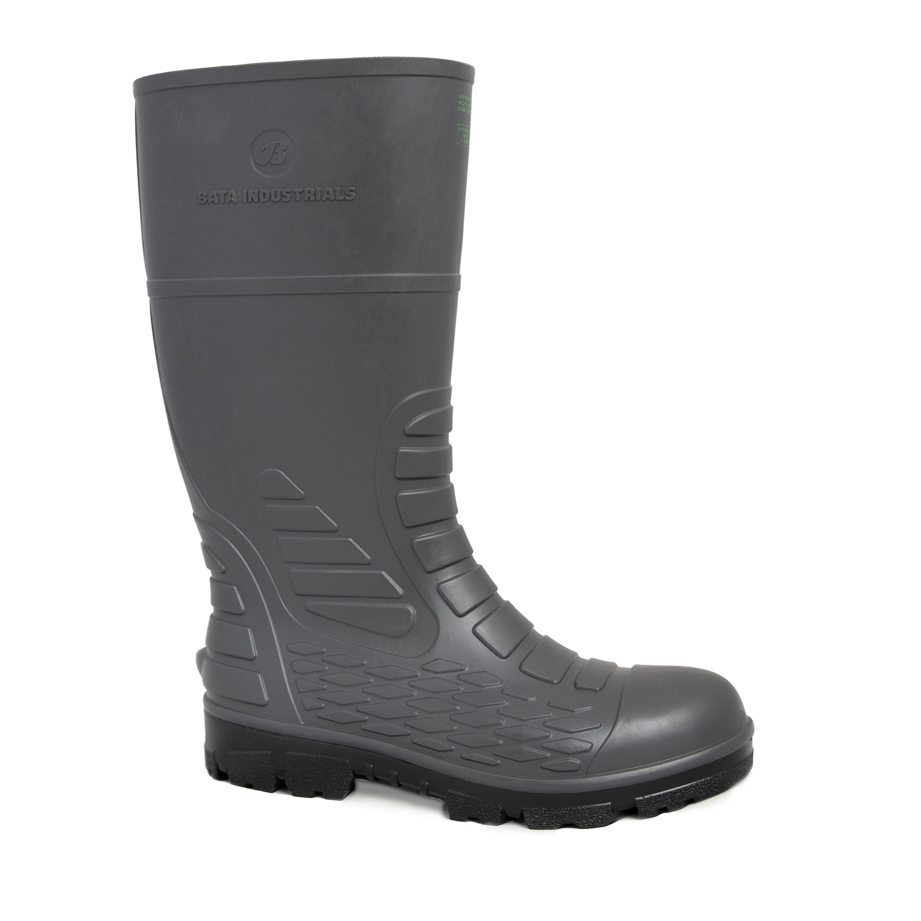 Jobmaster 5 Gumboots- Grey - Safety (Metatarsal Protection) – Bata